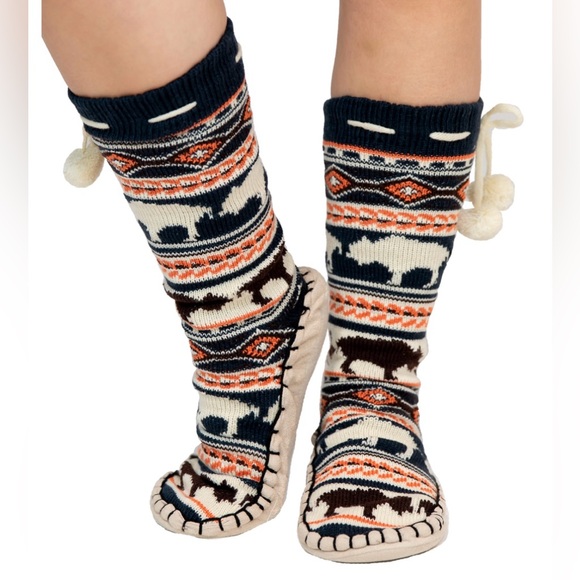 Lazy One | Shoes | Lazy One Buffalo Fair Isle Adult Mukluk Slippers ...